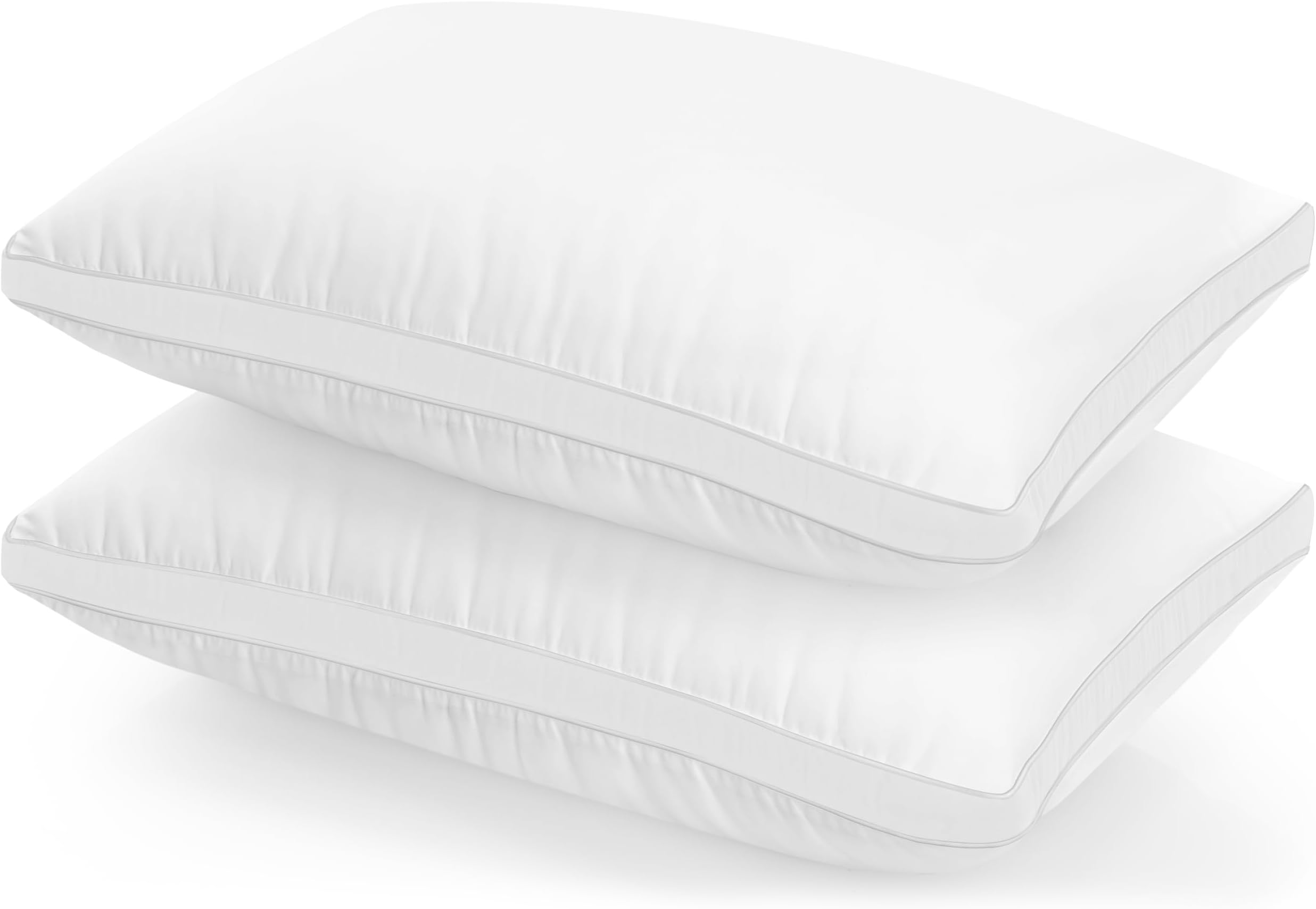 5 STARS UNITED Queen Luxury Pillows 2-Pack - 50x75 cm - Queen Size ...