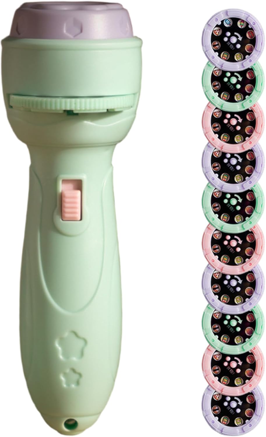 Amazon.com: Licsaliwe Kids Flashlight Projector with 80 Pattern Slides ...