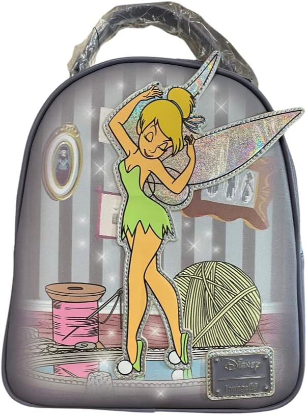 Amazon.com | Loungefly Disney Tinkerbell Scene Mini Backpack Exclusive ...