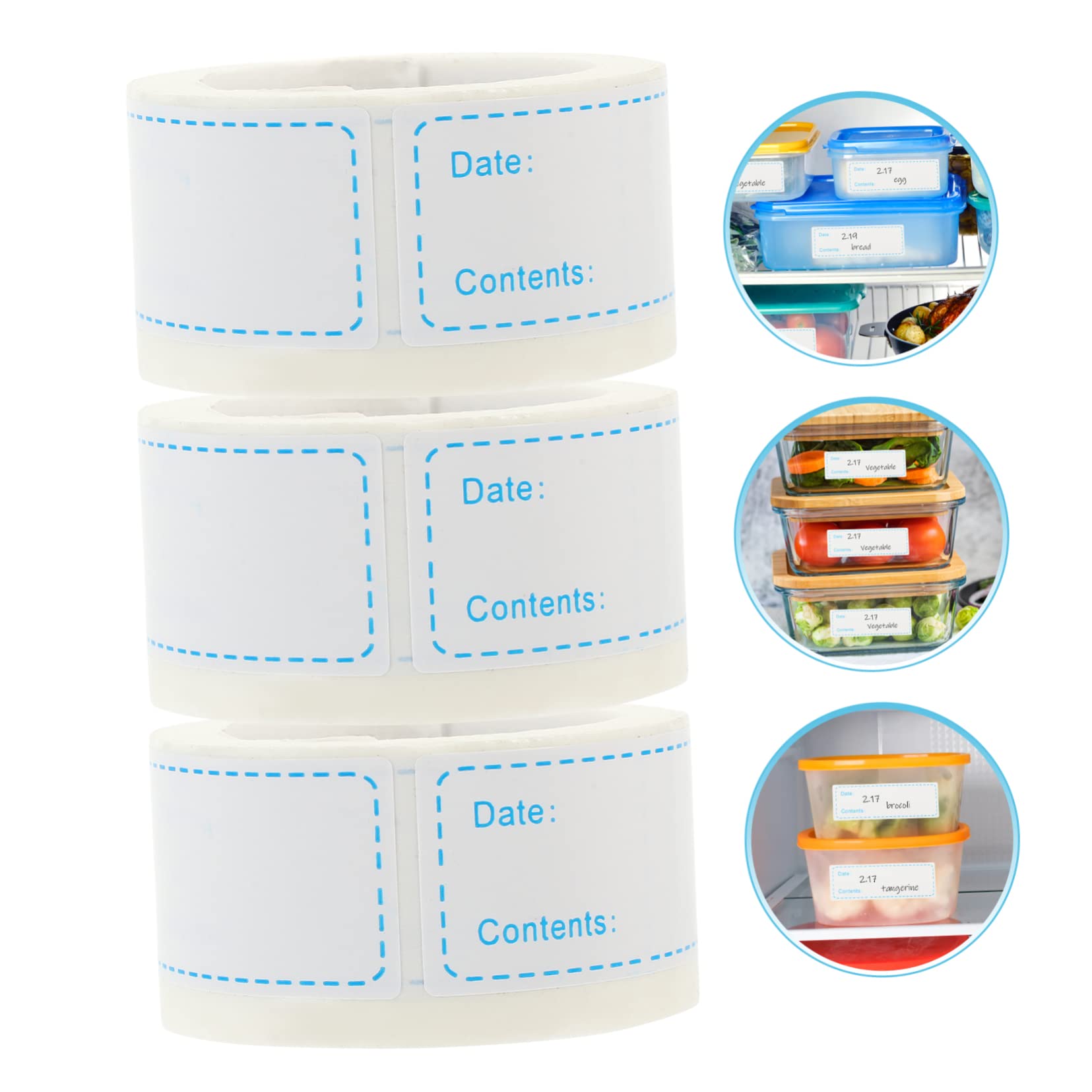 Food Labels Stickers Food Storage Stickers Wisdompro 320 Pcs Removable ...
