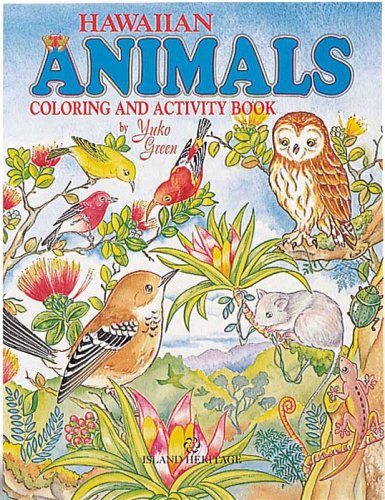 Hawaiian Animals Coloring & Activity Book : Yuko Green, Yuko Green ...