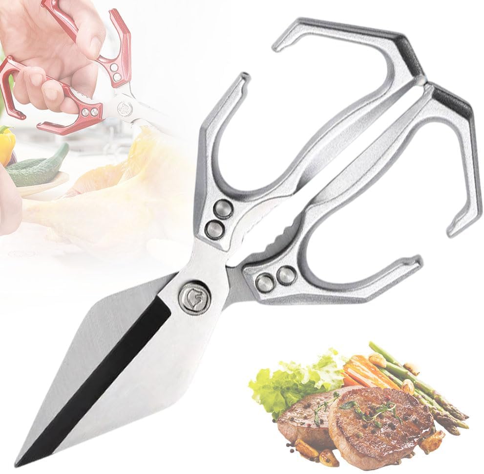 Amazon.com: Multifunctional Heavy-Duty Kitchen Shears, 2026 New ...
