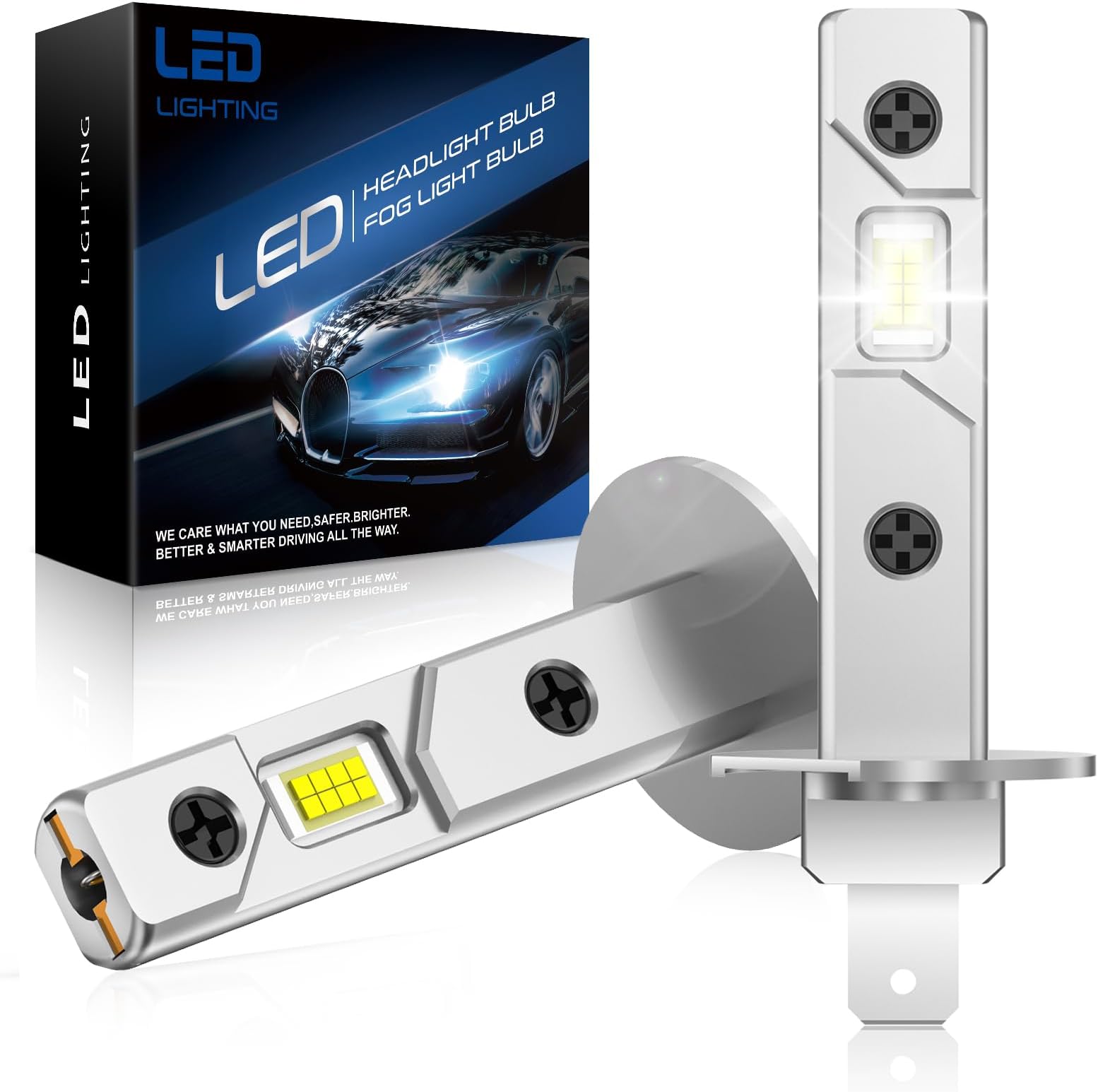 Amazon.fr : Zethors Ampoule LED H1 16000LM 60W Mini Kits Universels d ...
