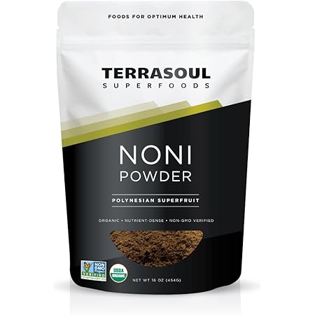Amazon.com: Noni Fruit Powder Organic 5:1 Extract Pure 1lb. (16 oz ...