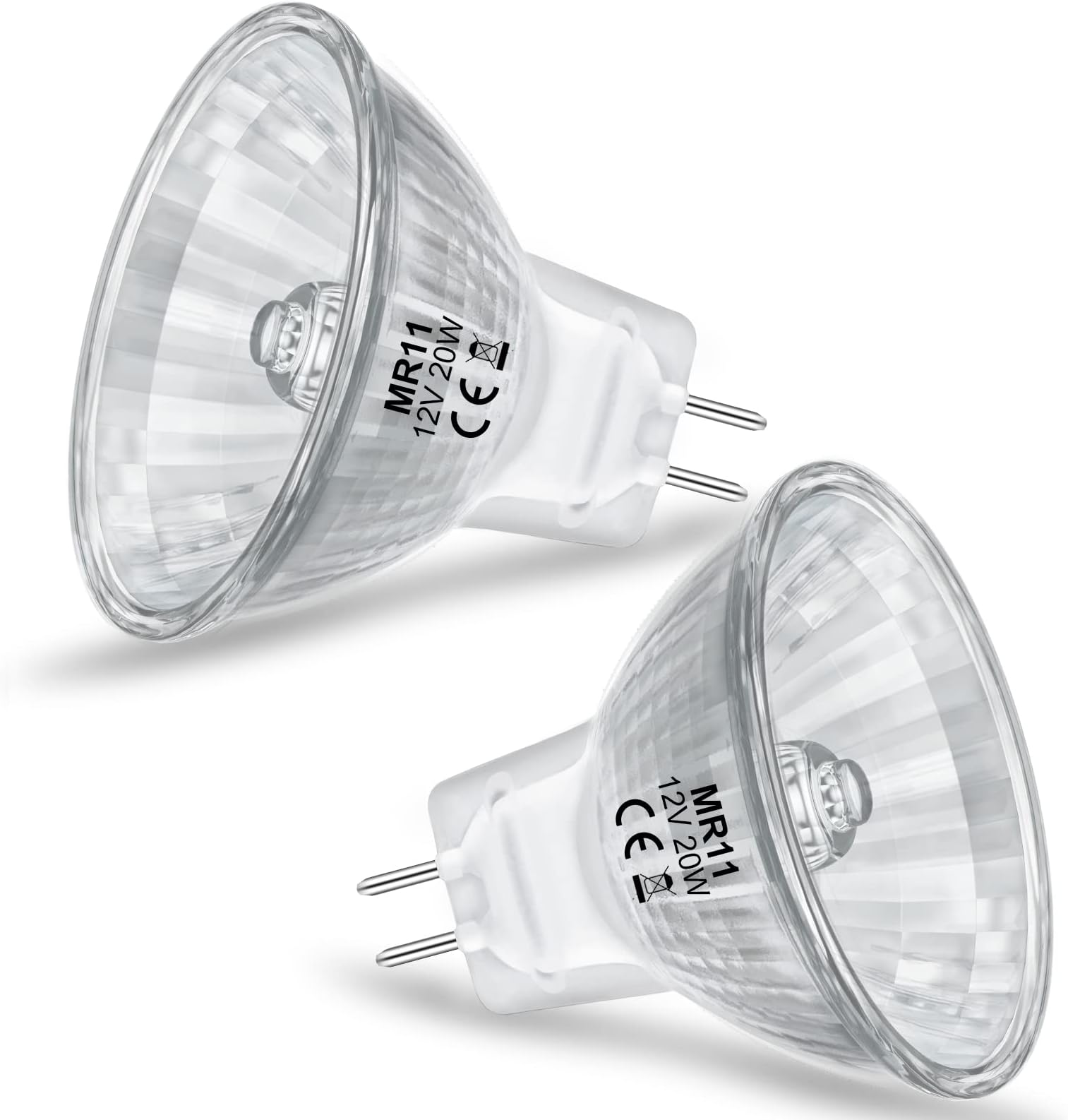 MR11 Light Bulbs, 12V 20W Halogen Light Bulbs 2 Pin, FTD Spotlight Bulb ...