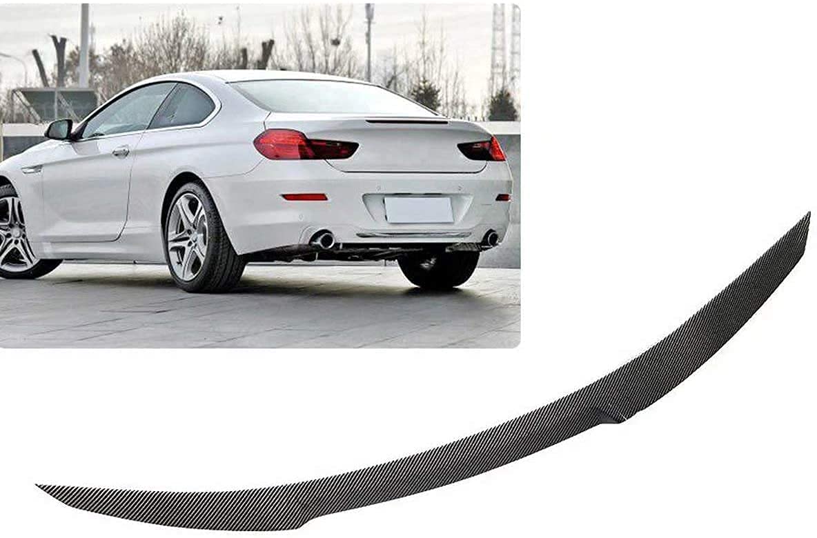 Buy WBXNB Carbon fiber trunk rear spoiler wing for BMW 6 Series F06 F13 ...