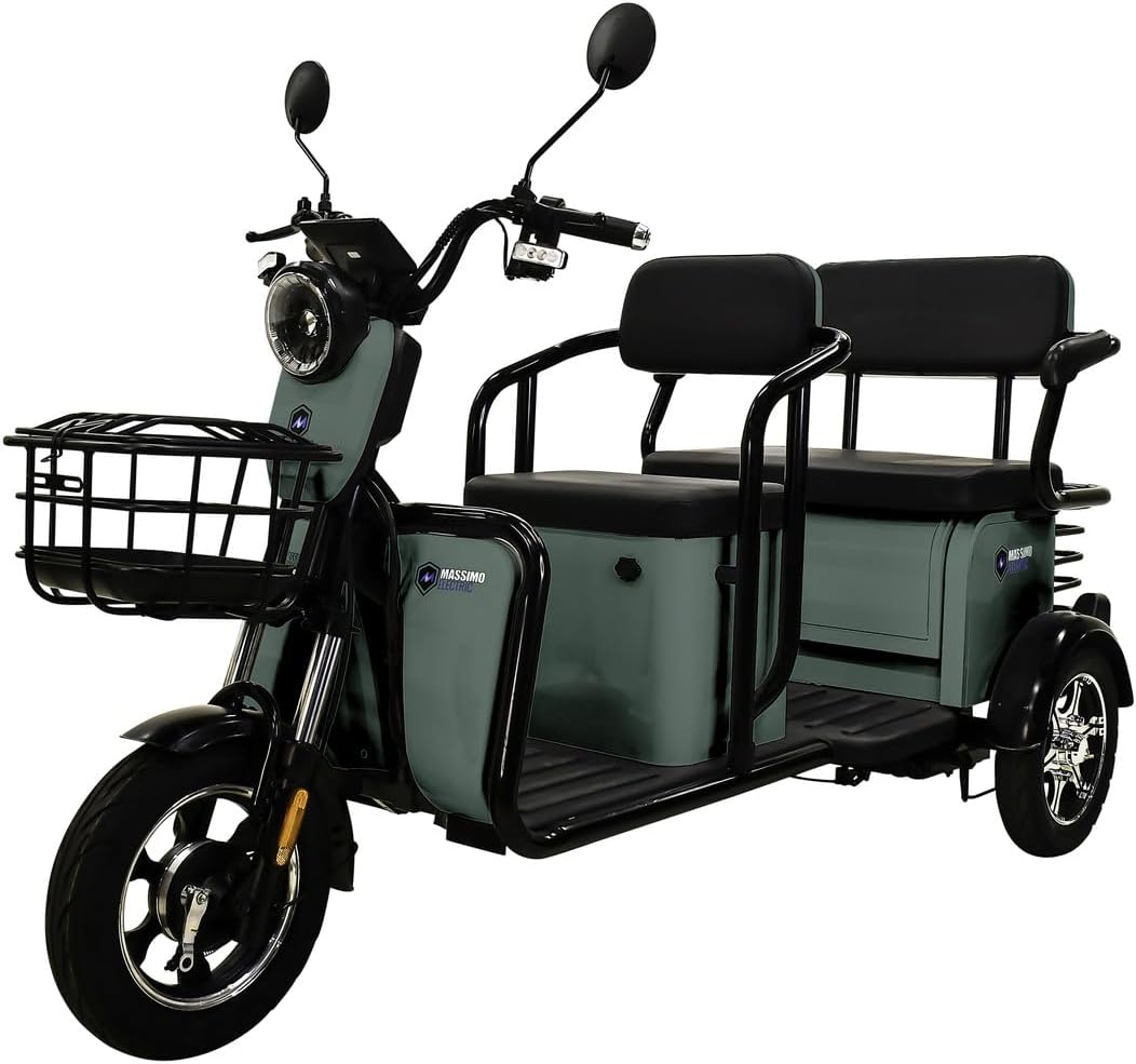 M Massimo Motor e-Trike 3 Wheels Electric Bike with Philippines | Ubuy