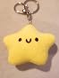 Yellow Star Plush Keychain, Plush Star Keychain Backpack Accessories ...