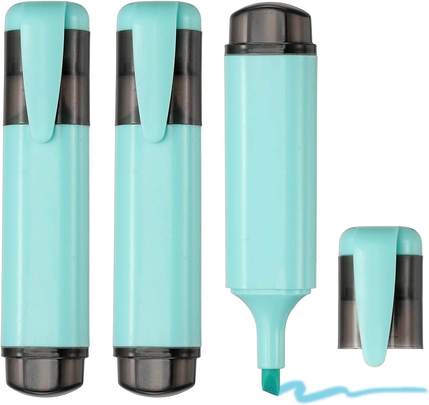 Amazon.com: PATIKIL Cute Highlighters, 3 Pack no Bleeding High Lighters ...