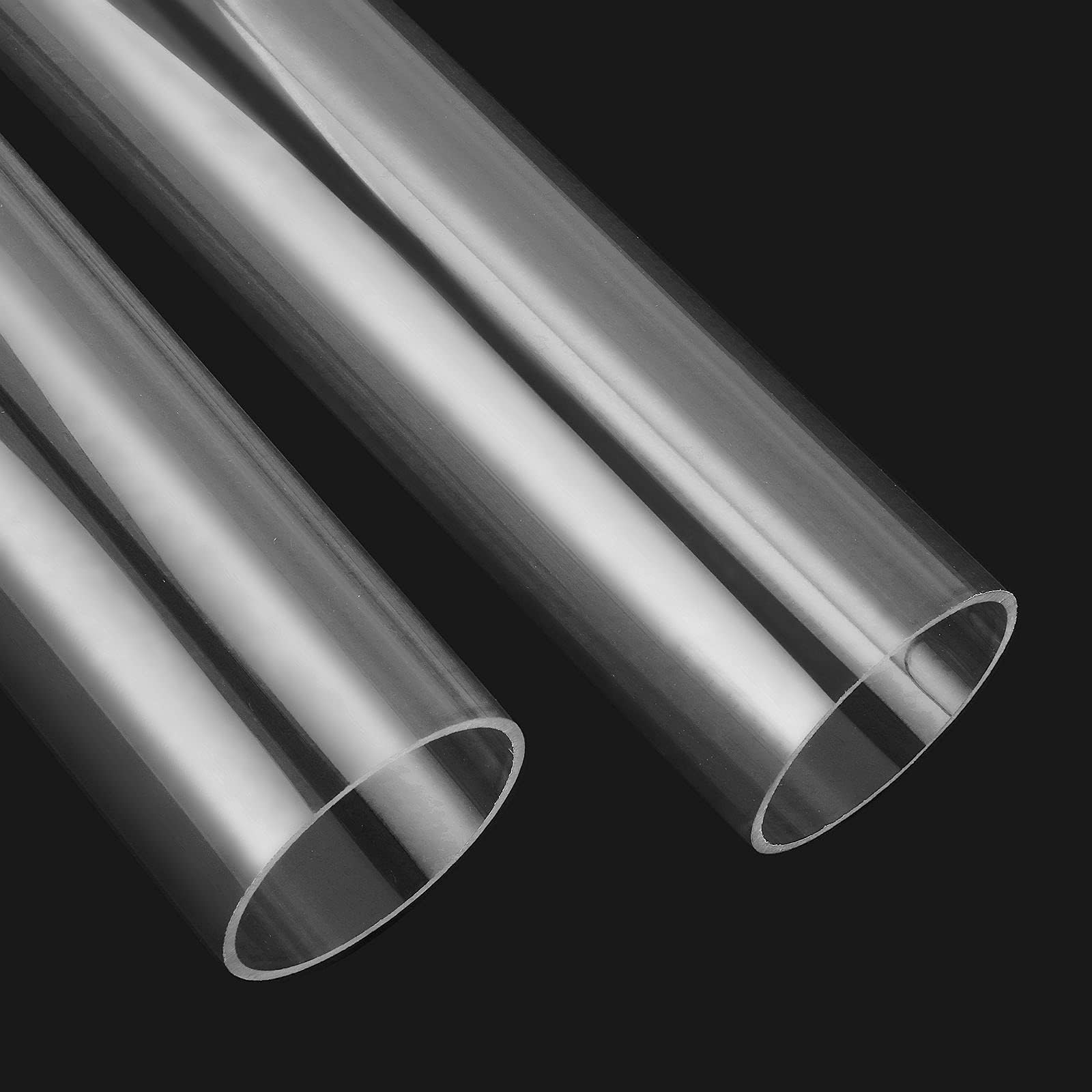 Amazon.com: 1 Inch Diameter Clear PVC Schedule 40 Pipe [Pipe ID 1.029 ...