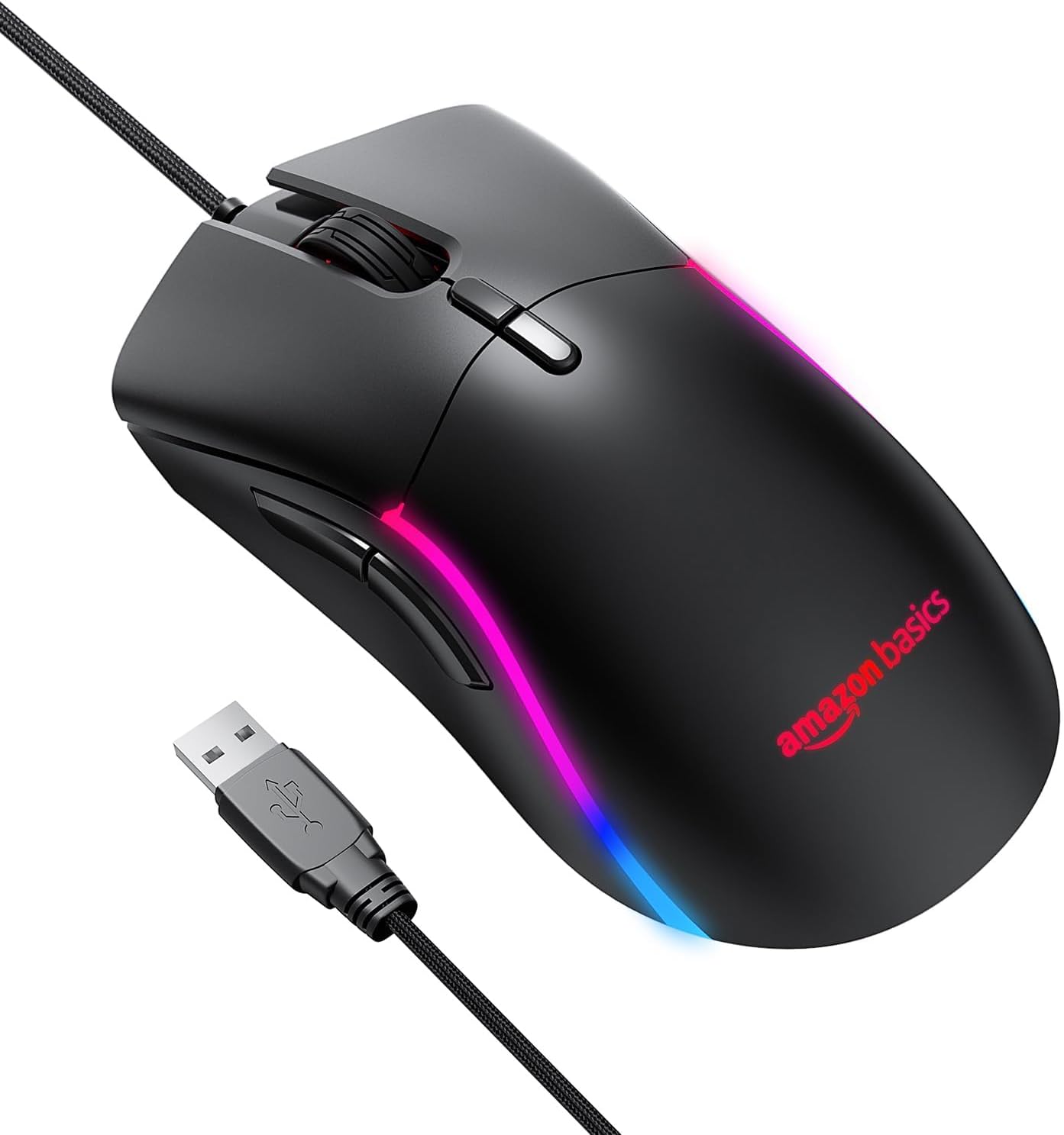 Amazon.in: Buy amazon basics Mini Ultralight Wired Gaming Mouse - 8500 ...
