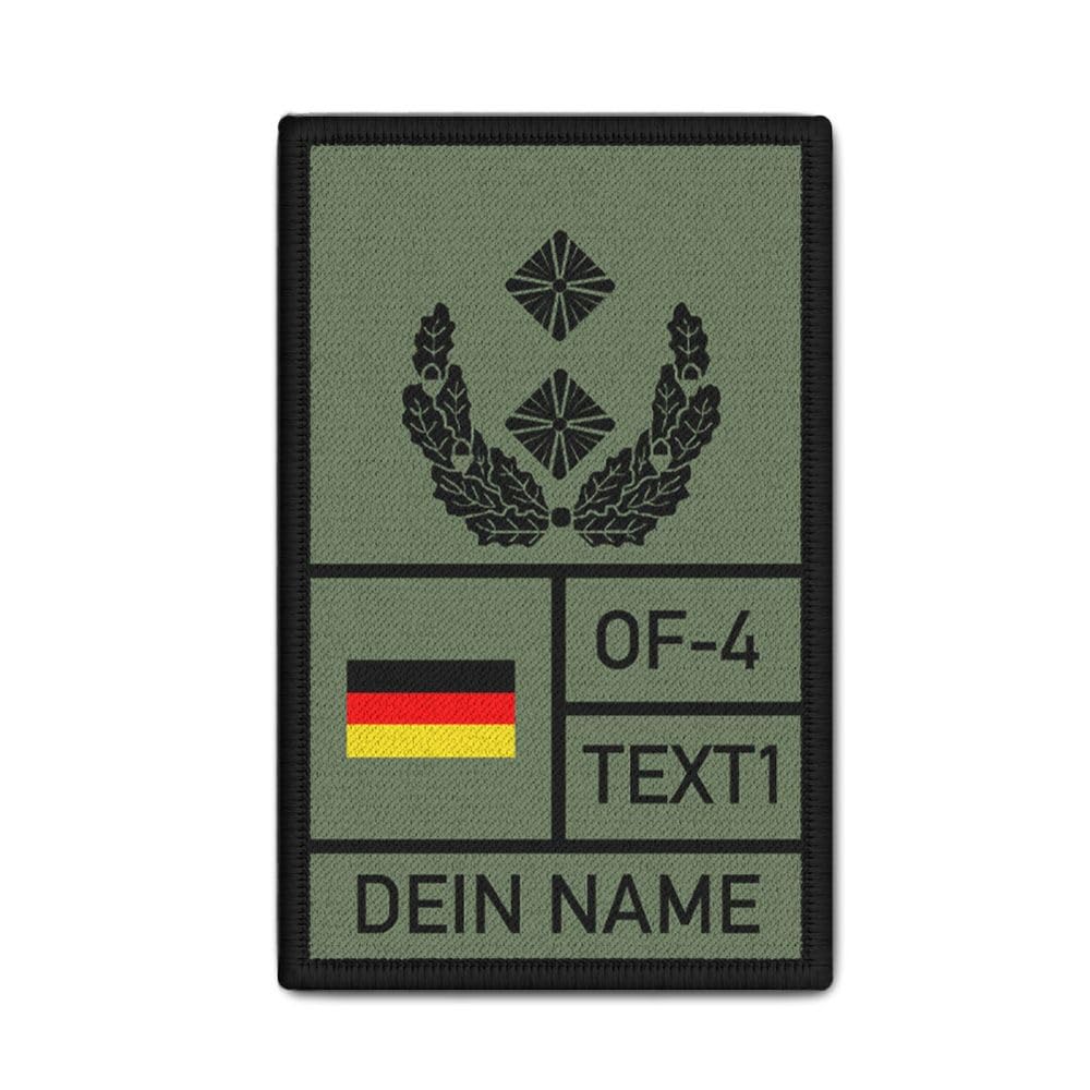 German Army Rank Badges Officer's Rank Insignia. Germany: Third