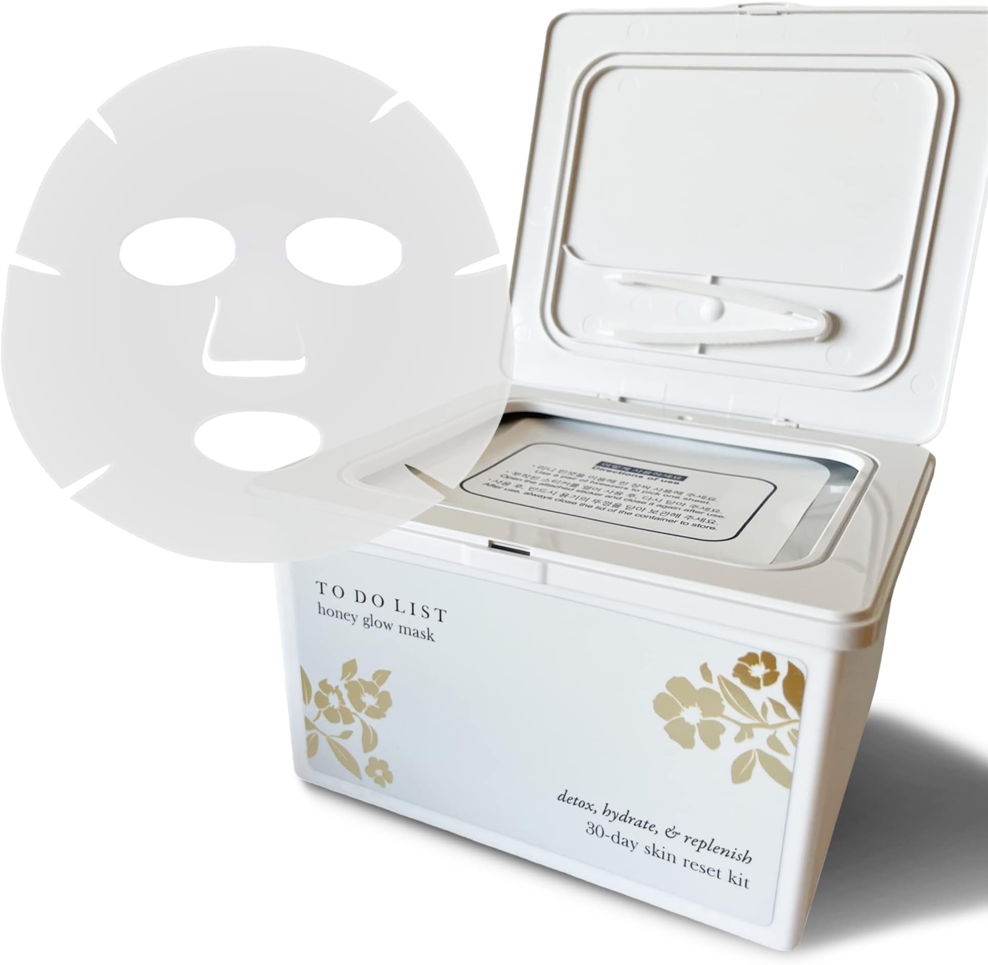 Amazon.com : Maybena Pull-Up Mask Pack 30 Sheets | Tea Tree Face Mask ...