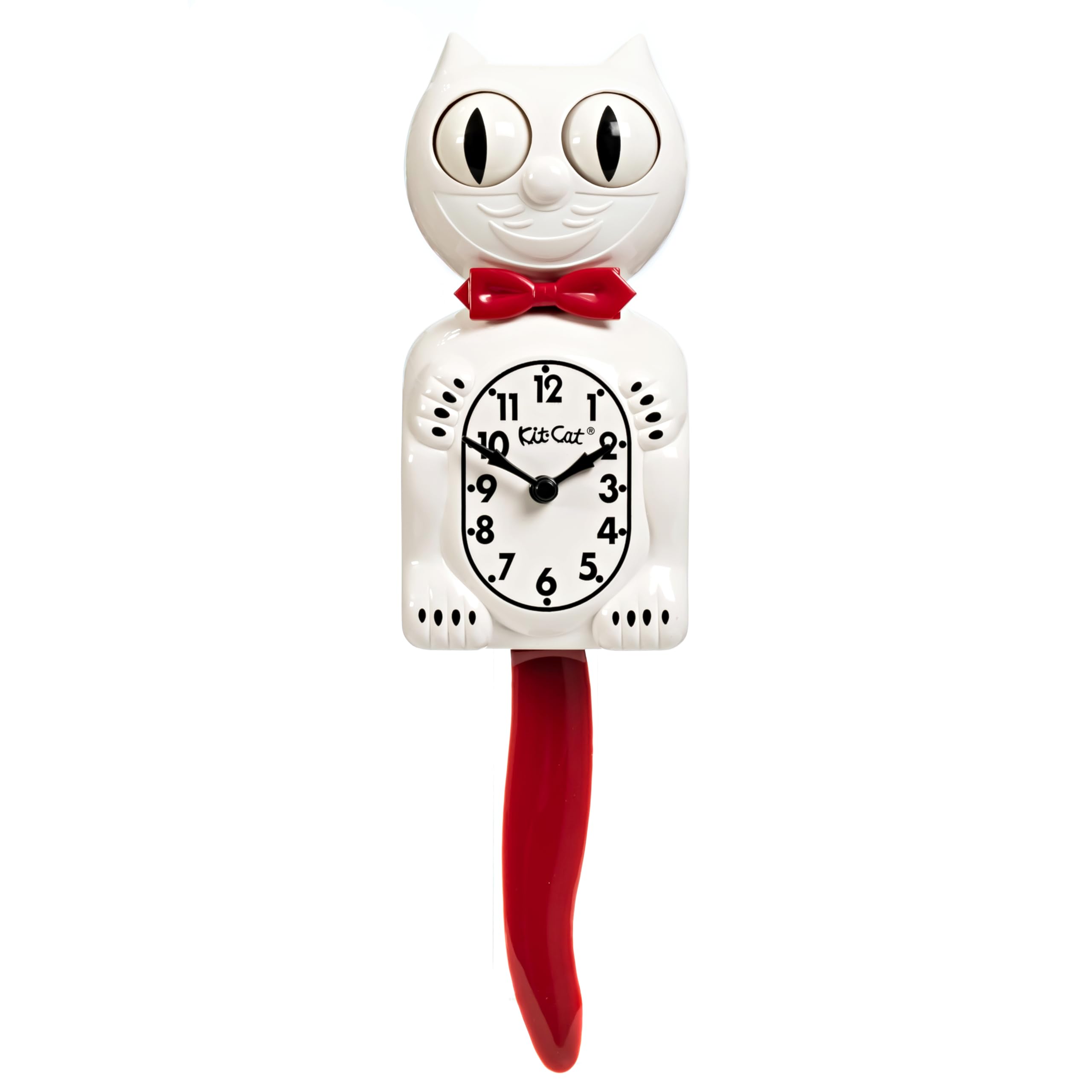 Amazon.com: KIT CAT Klock Limited Edition Candy Cane Red by California ...