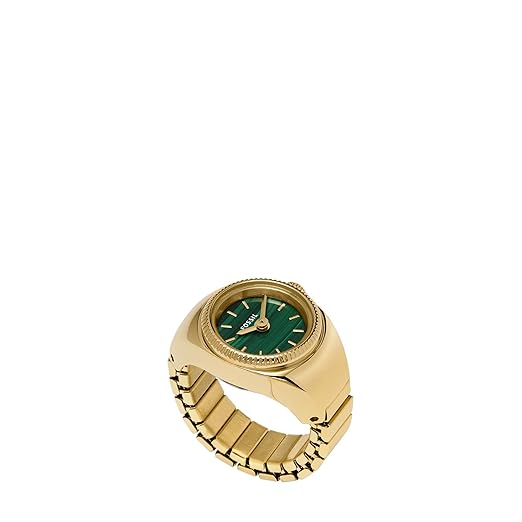 Buy Fossil Watch Ring Gold ES5308 at Amazon.in
