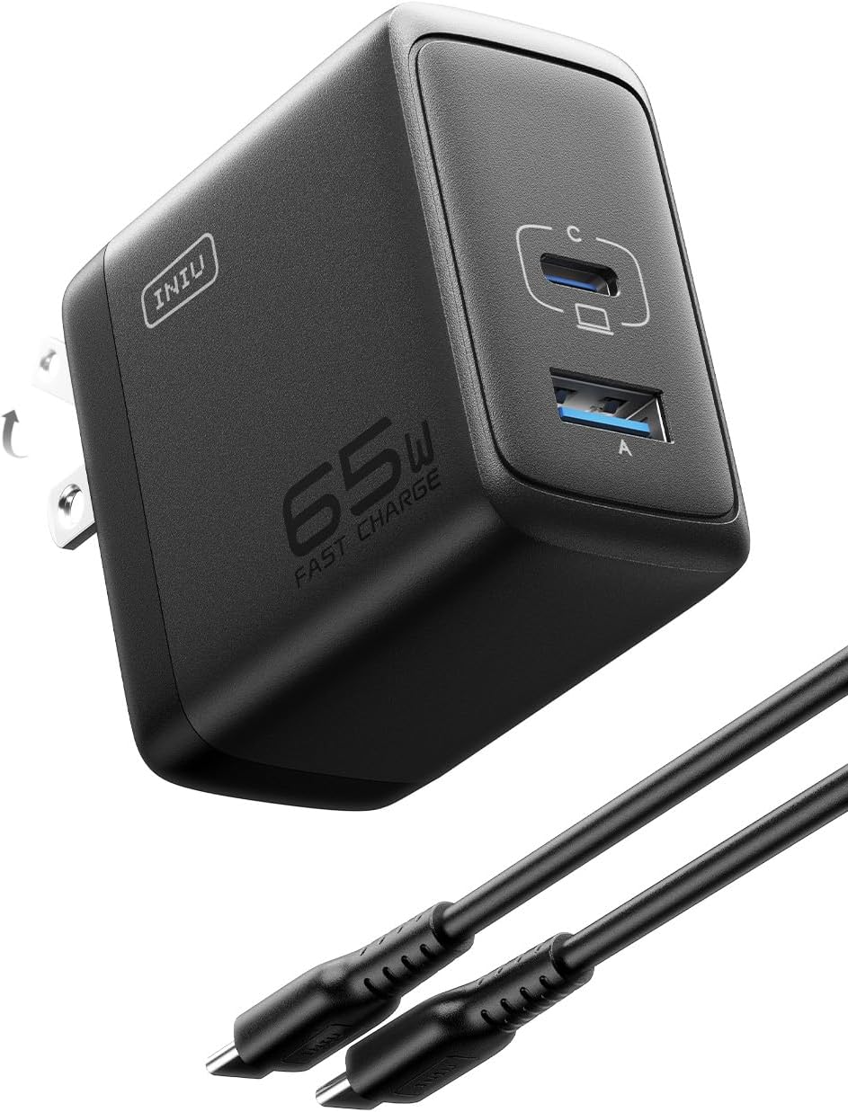 Amazon.com: INIU 30W USB C Charger, PD QC 3.0 Fast Charging Type C Wall ...