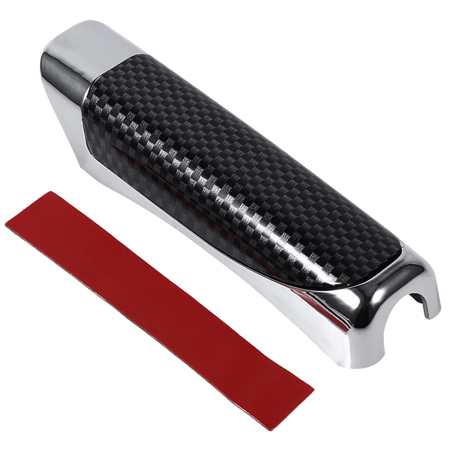 Parking Brake Handle Carbon Fiber Handbrake Cover - Universal ABS Grip ...