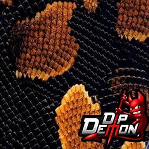 Amazon.com: Gold Boa Snake Skin Hydrographic Water Transfer Film Hydro ...