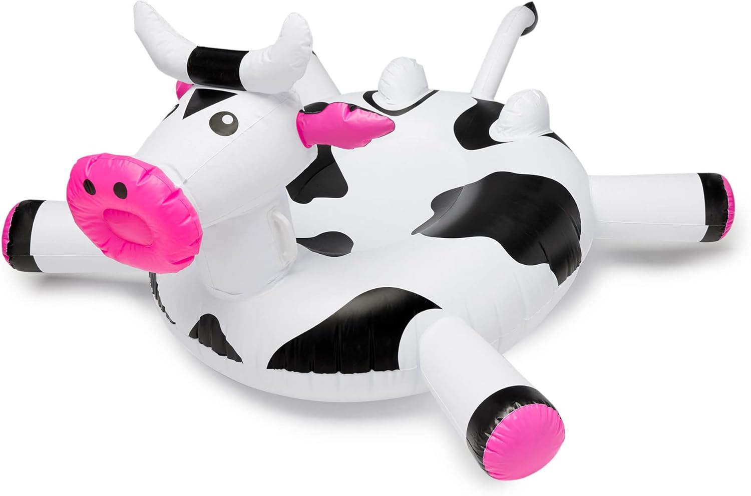 Swimline LOL 54-Inch Cow Inflatable Ride-On Pool Toy, Inflatable Ride ...