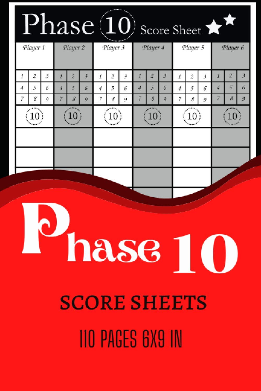 Phase 10 Score Sheet: Phase Ten Dice Game | Perfect Scoresheet Record ...