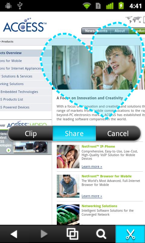 NetFront(TM) Life Browser v2:Amazon.de:Appstore for Android
