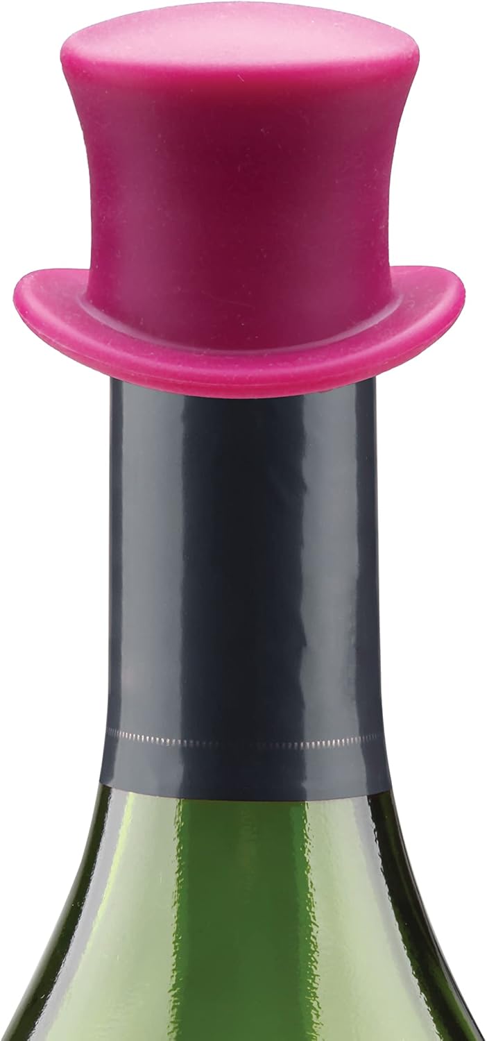 Amazon.com: Joie Kitchen Gadgets Top Hat Bottle Topper, Multi-Colour ...