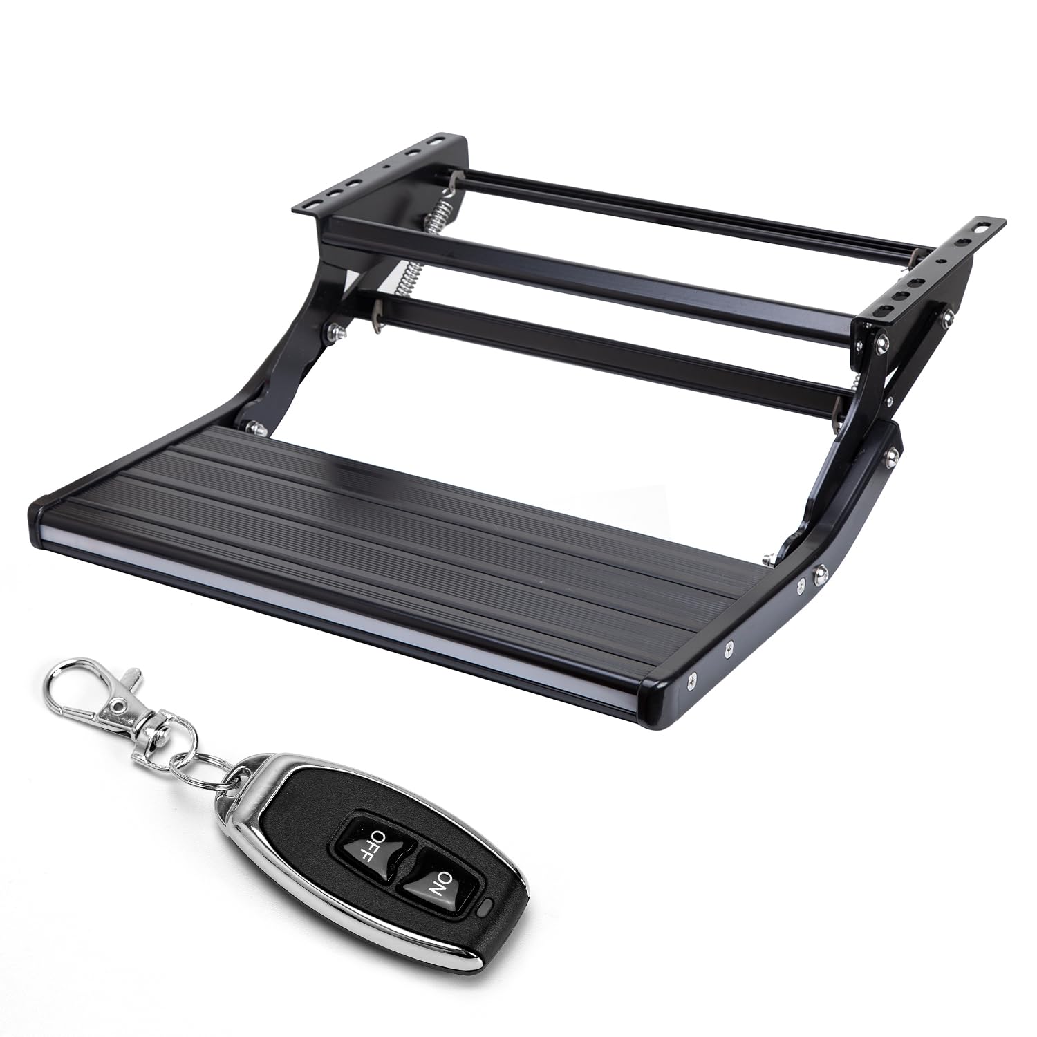 Snapklik.com : Homeon Wheels RV Camper Steps Compact One-Hand Expand Or ...