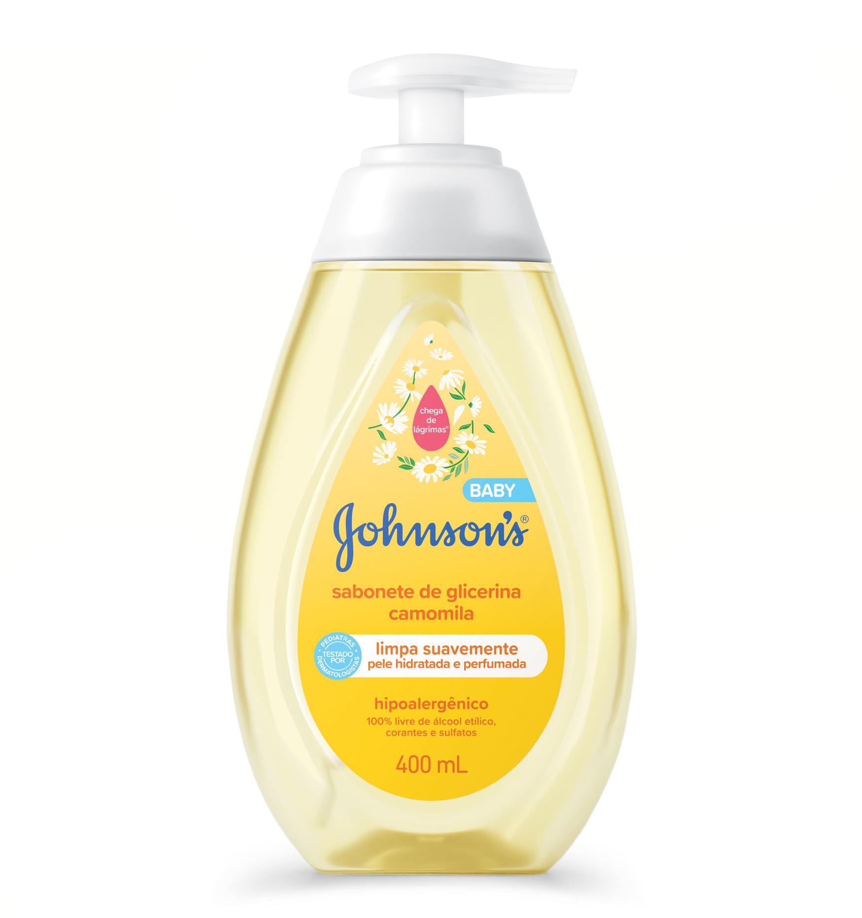 Sabonete Líquido Glicerina Camomila JOHNSON’S® Baby, 400mL | Amazon.com.br