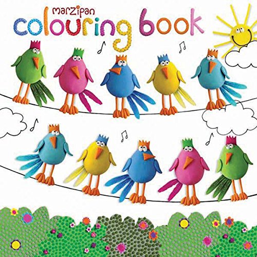 Children's Marzipan Birds 36 Page Colouring Book: 9780755489435: Books ...