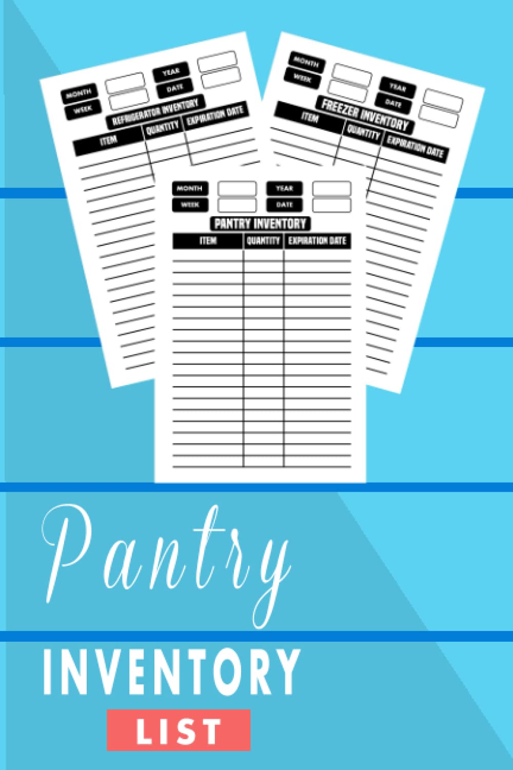 Buy Pantry Inventory List: Pantry Tracker and Organizer | Pantry ...