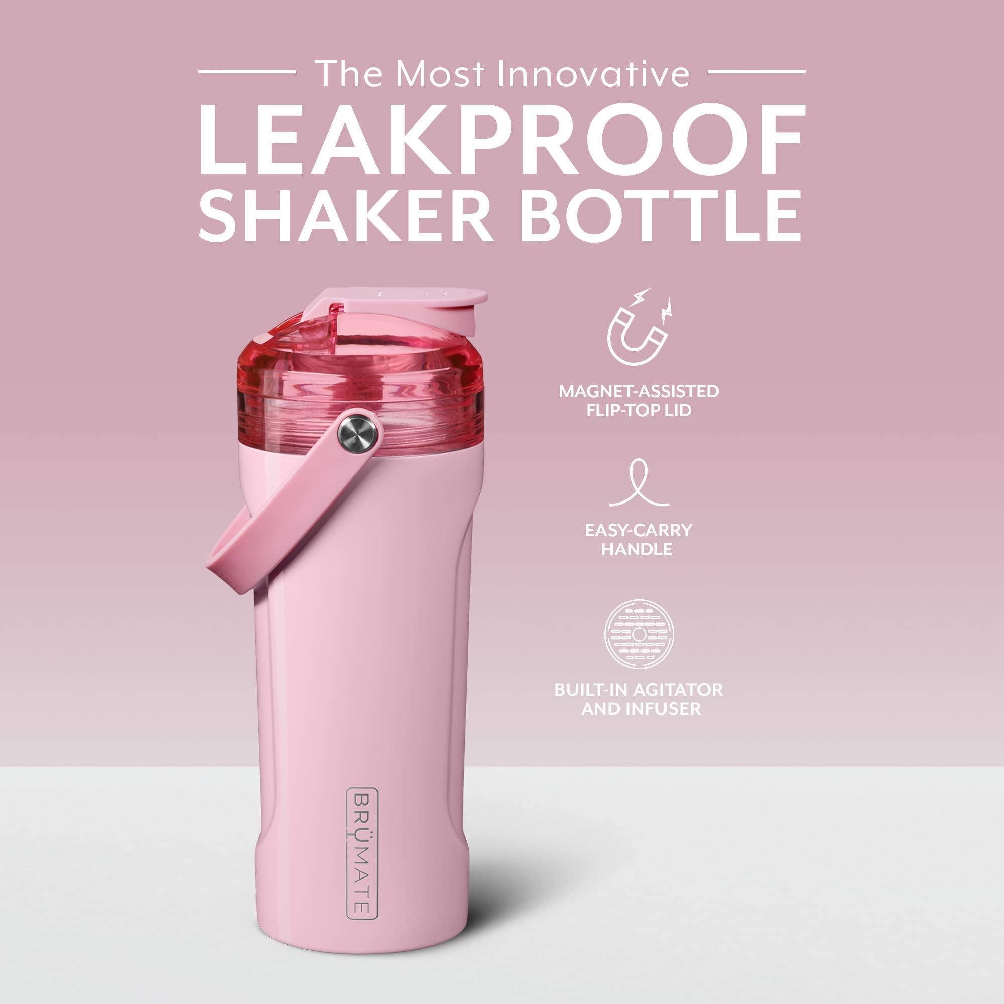 Snapklik.com : BruMate MultiShaker Blender Shaker Bottle 100% Leakproof ...