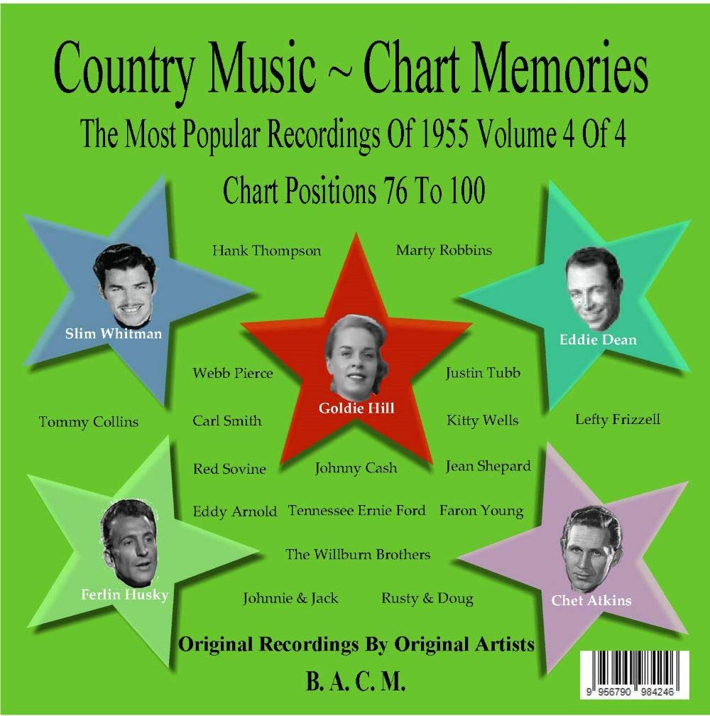Various, Webb Pierce, Eddie Dean, Goldie Hill, Justin Tubb, Carl Smith ...