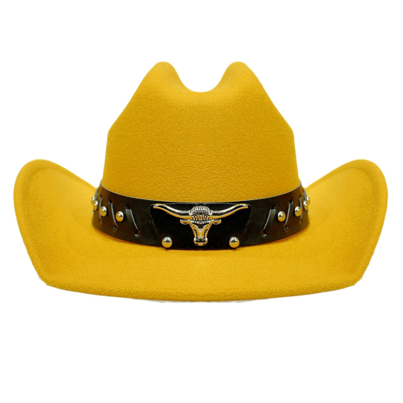 Snapklik.com : Kalerona Yellow Cowboy Hats For Women & Men Cowgirl Hats