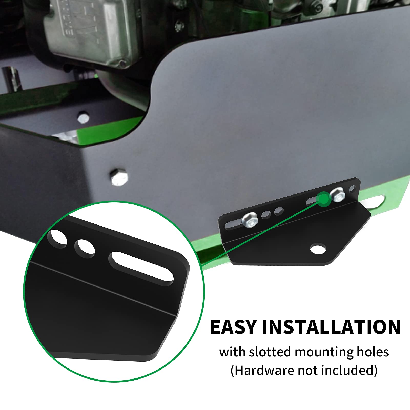 Snapklik.com : Qualward Universal Zero Turn Mower Trailer Hitch - Heavy ...