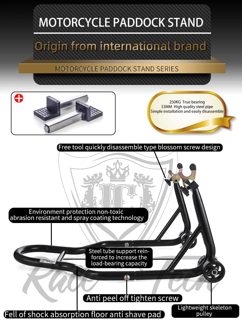 Heavy Duty Motorcycle Rear Wheel Swingarm Lift Universal Sport Bike ...
