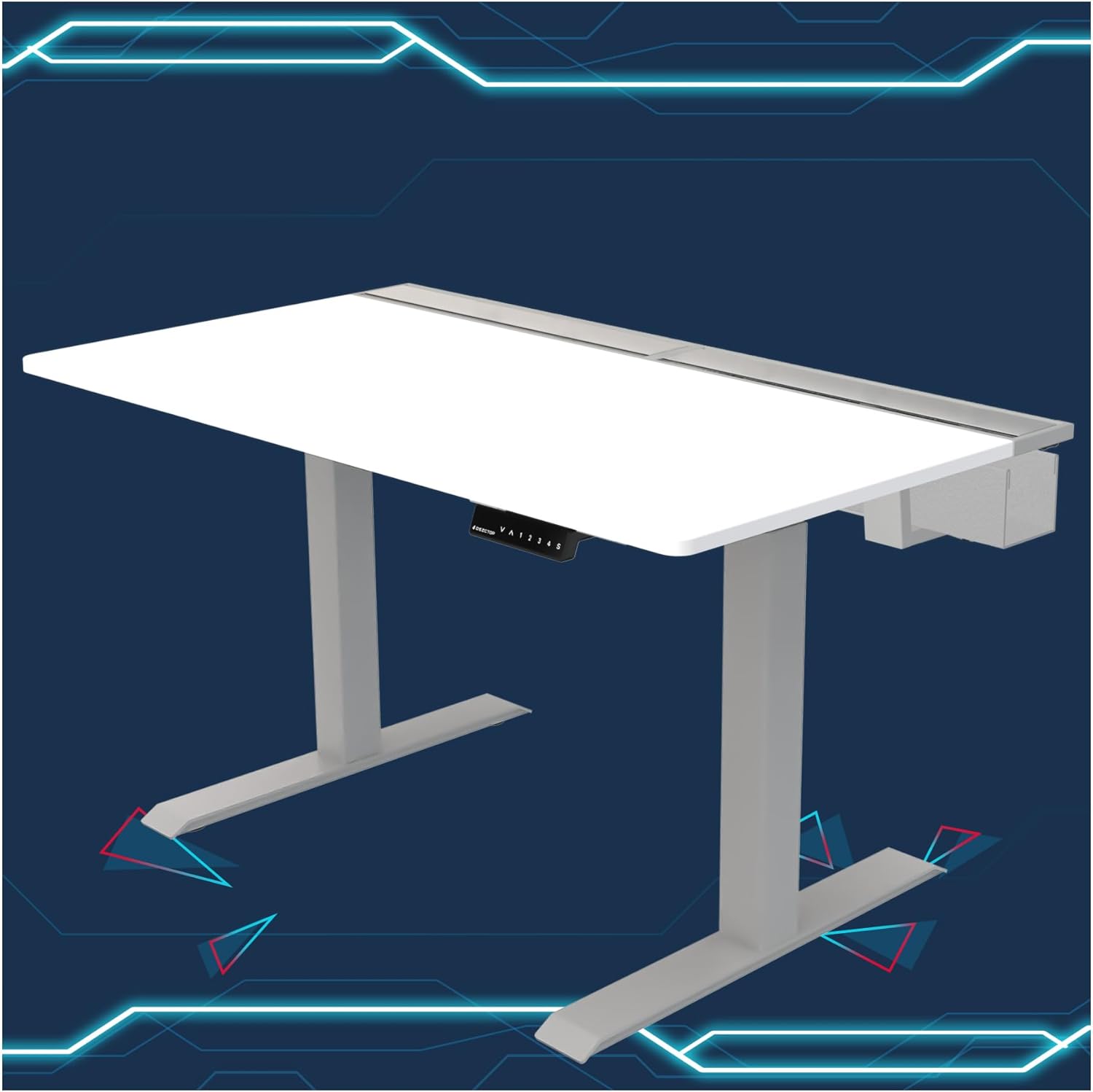 Amazon.com: DEZCTOP Electric Height Adjustable Desk, Bifrost Elite 120 ...