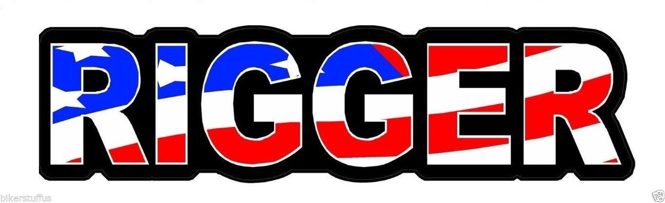 Amazon.com: Rigger American Flag Sticker (LOT of 3) Laptop Sticker ...