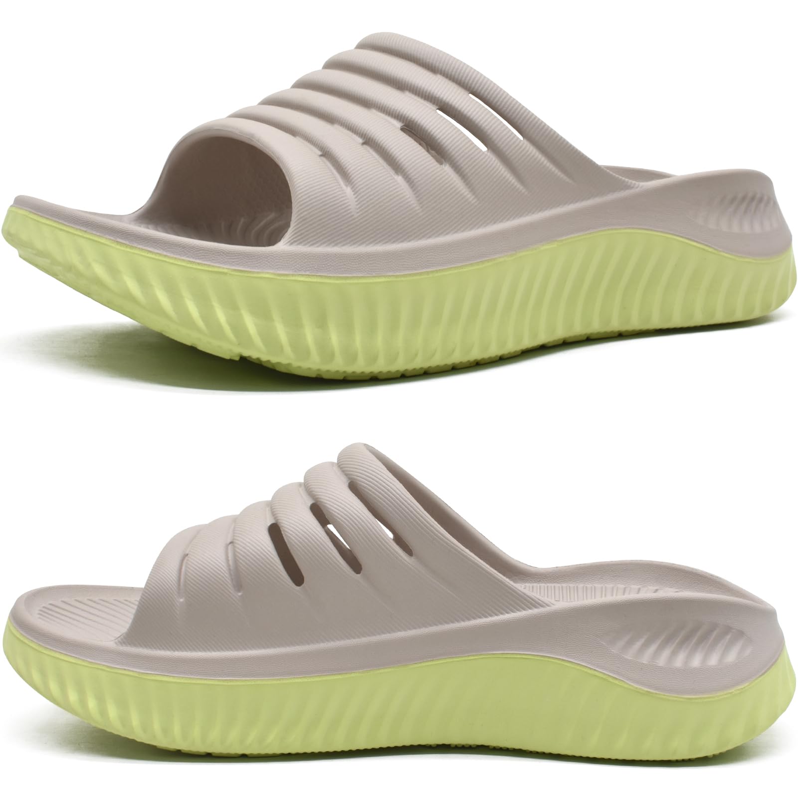 KuaiLu Womens Recovery Sandals With Comfortable Plantar Fasciitis ...