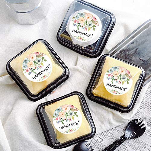 Amazon.com: 120PCS Handmade Stickers Handmade with Love Stickers ...