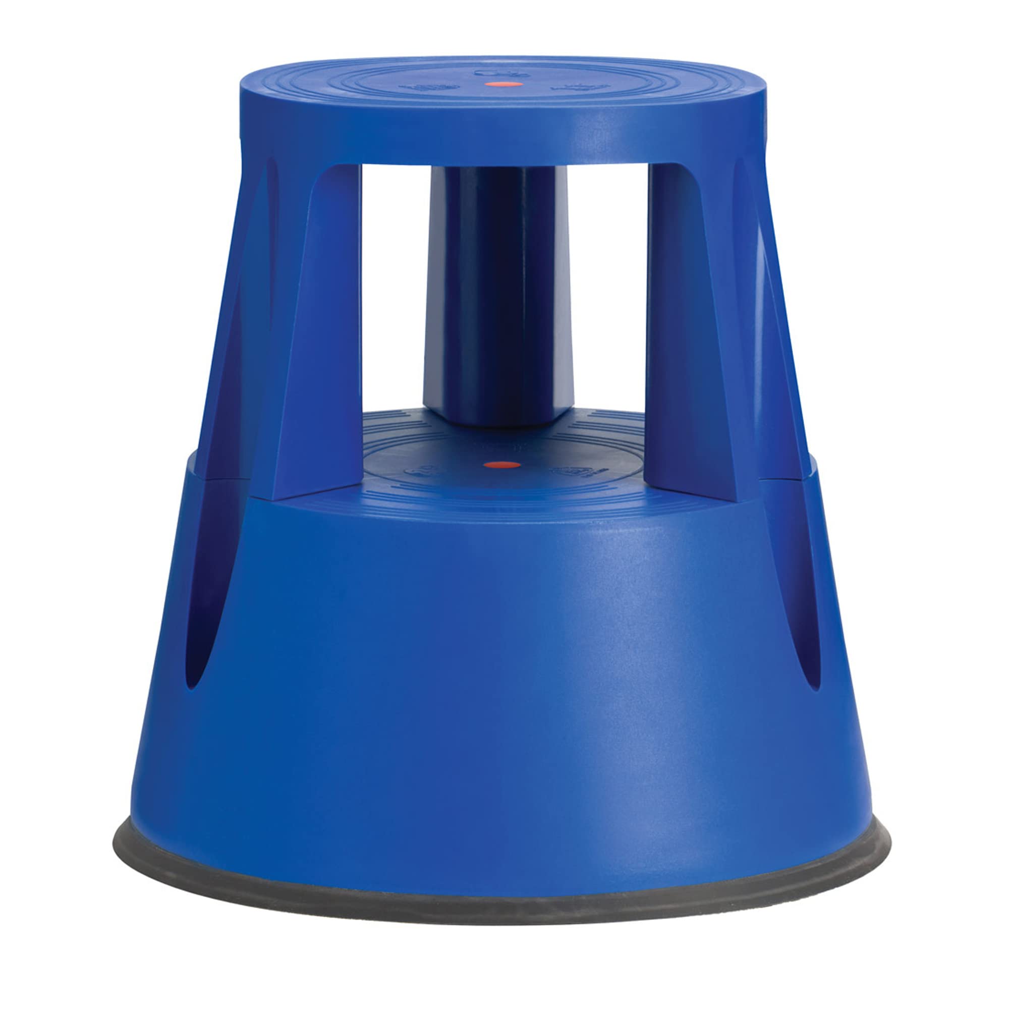 Amazon.com: M&T Displays Blue Rolling 2-Step Plastic Stepstool Holds up ...