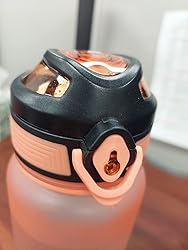 32 oz Water Bottle with Scale Marker, 1Liter Large Capacity ...