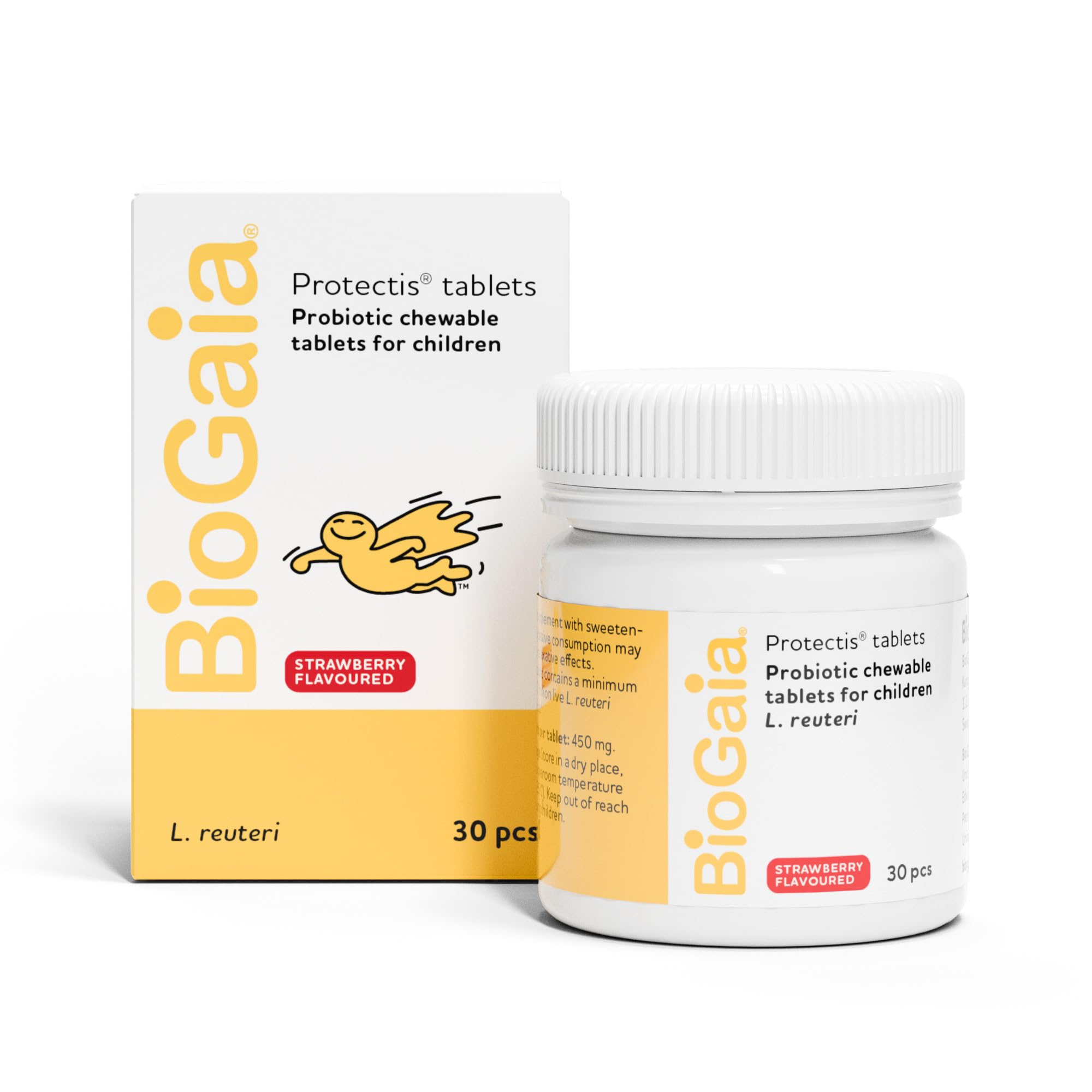 BioGaia Protectis Protectis for Kids, Probiotics Chewables for Children ...