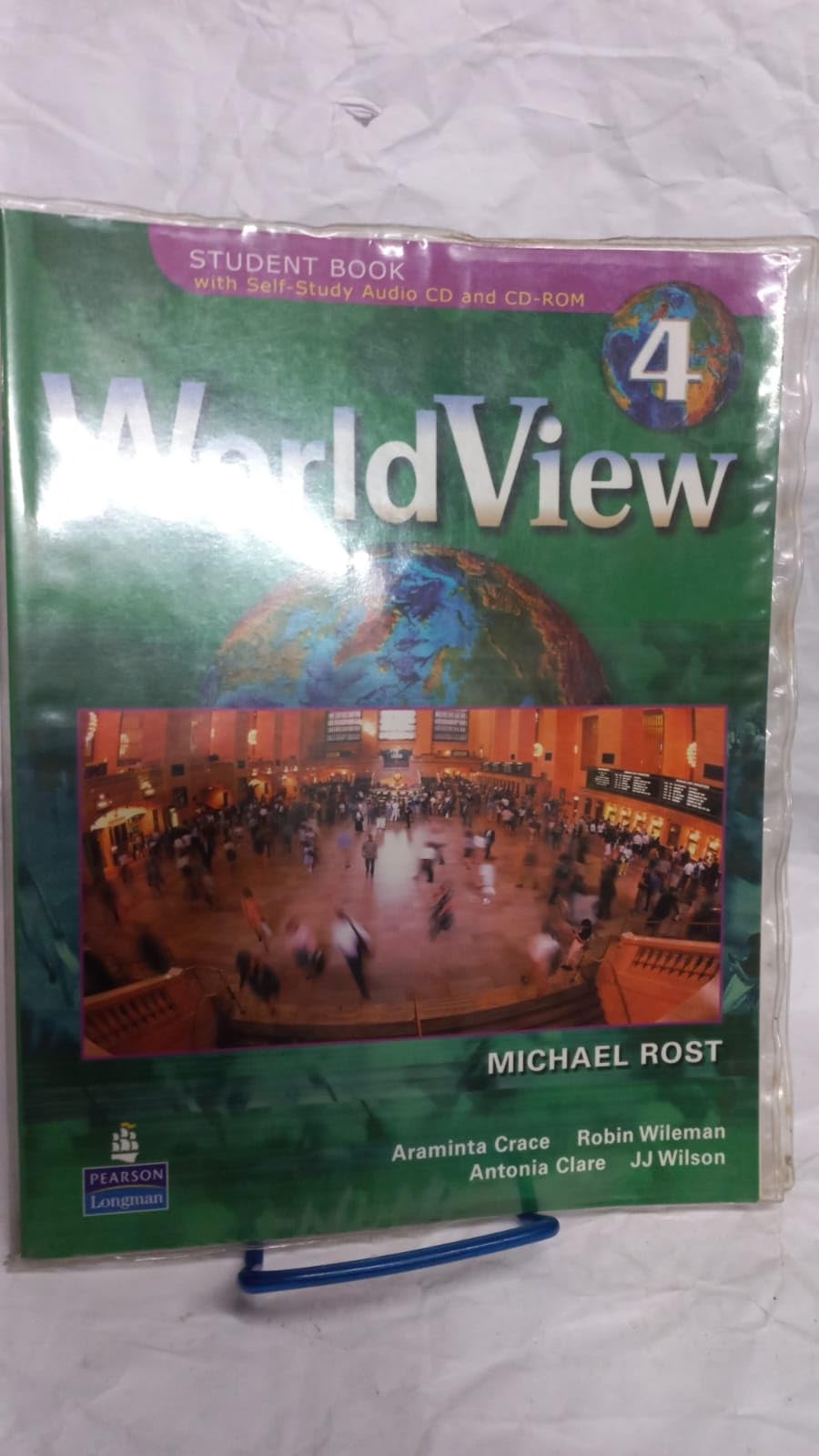 Amazon.com: WorldView 4 with Self-Study Audio CD and CD-ROM ...