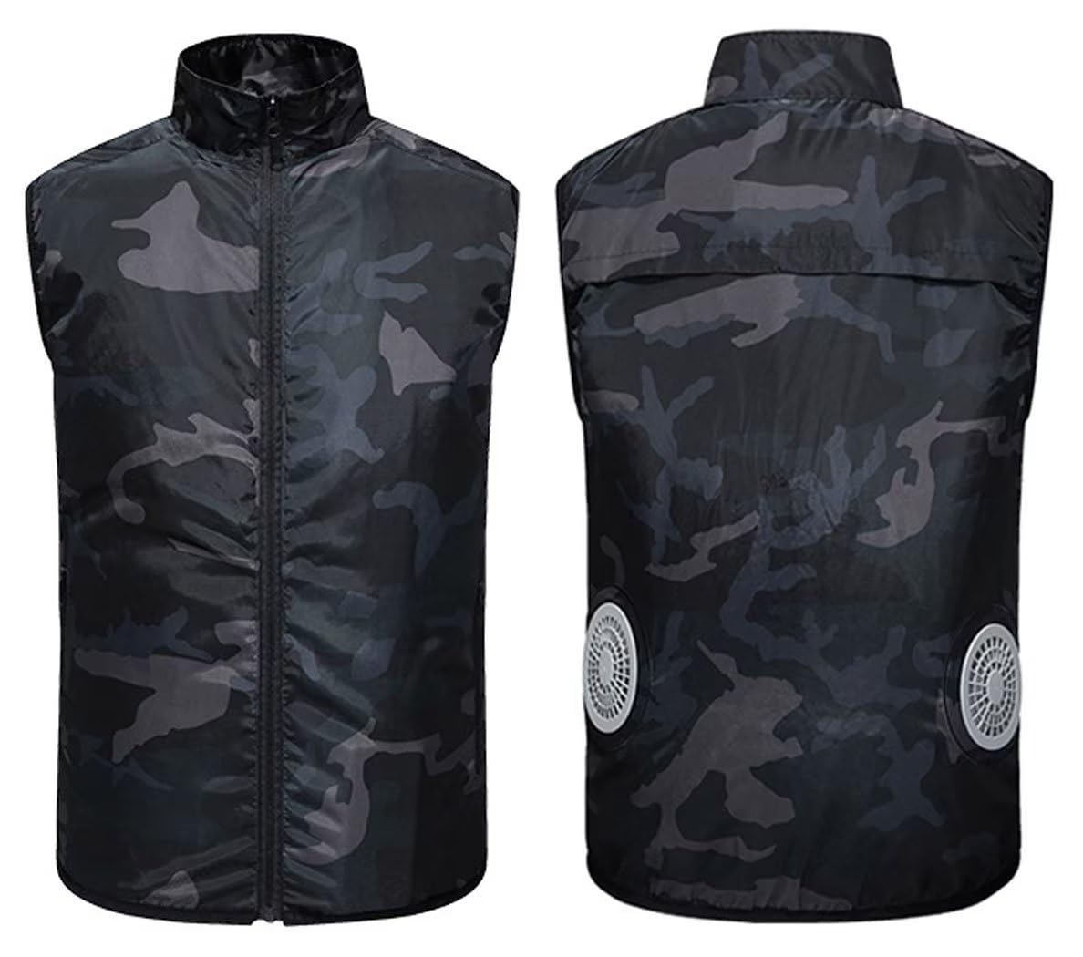 Fan Jacket Cooling Fan Vest With Adjustable Fans - Portable Air ...