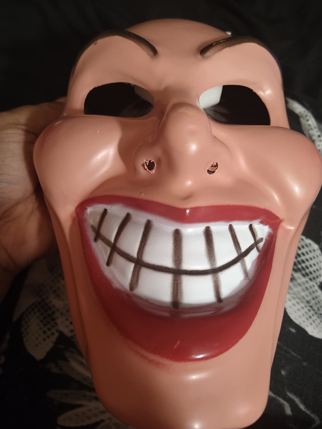 $2/mo - Finance Forum Novelties Male Evil Grin Mask-Standard | Buy Now ...
