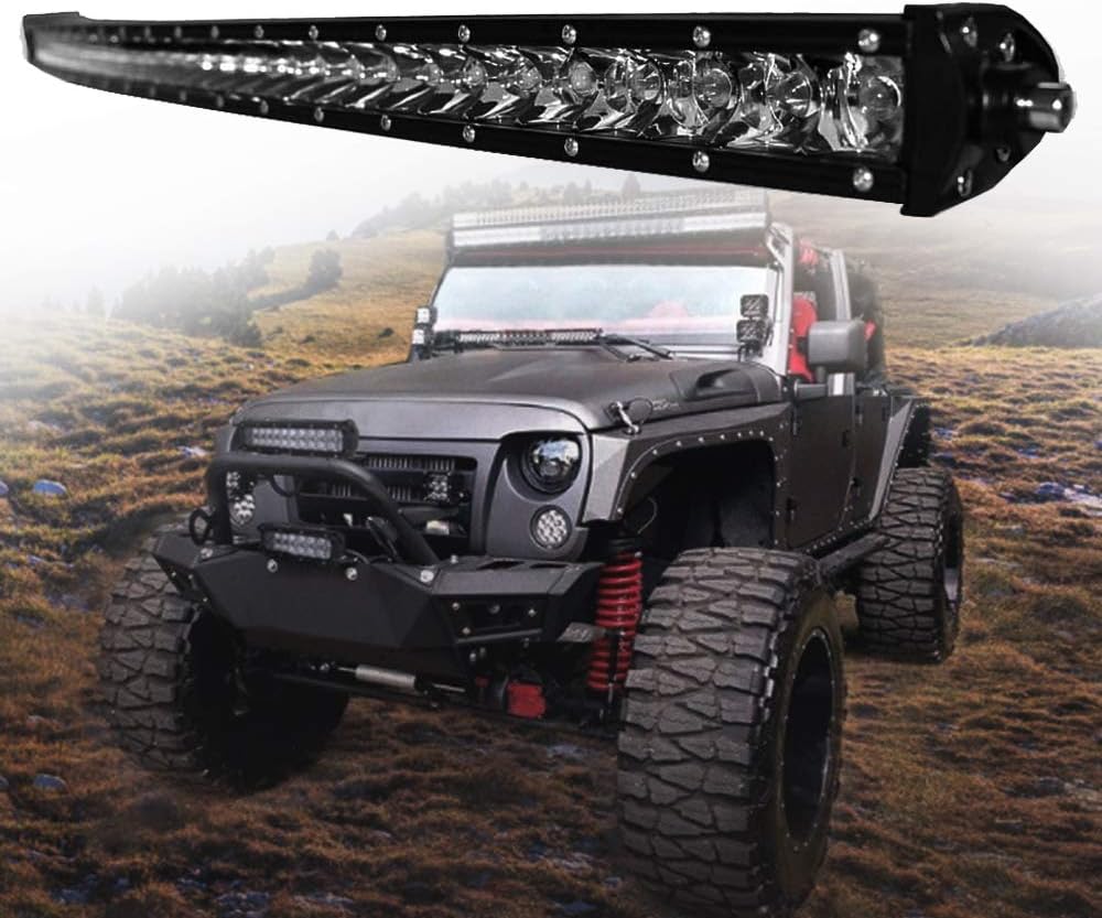 Amazon.com: Firehawk LED Light Bar 24 Inch 60,000LM, 2024 New Japanese ...