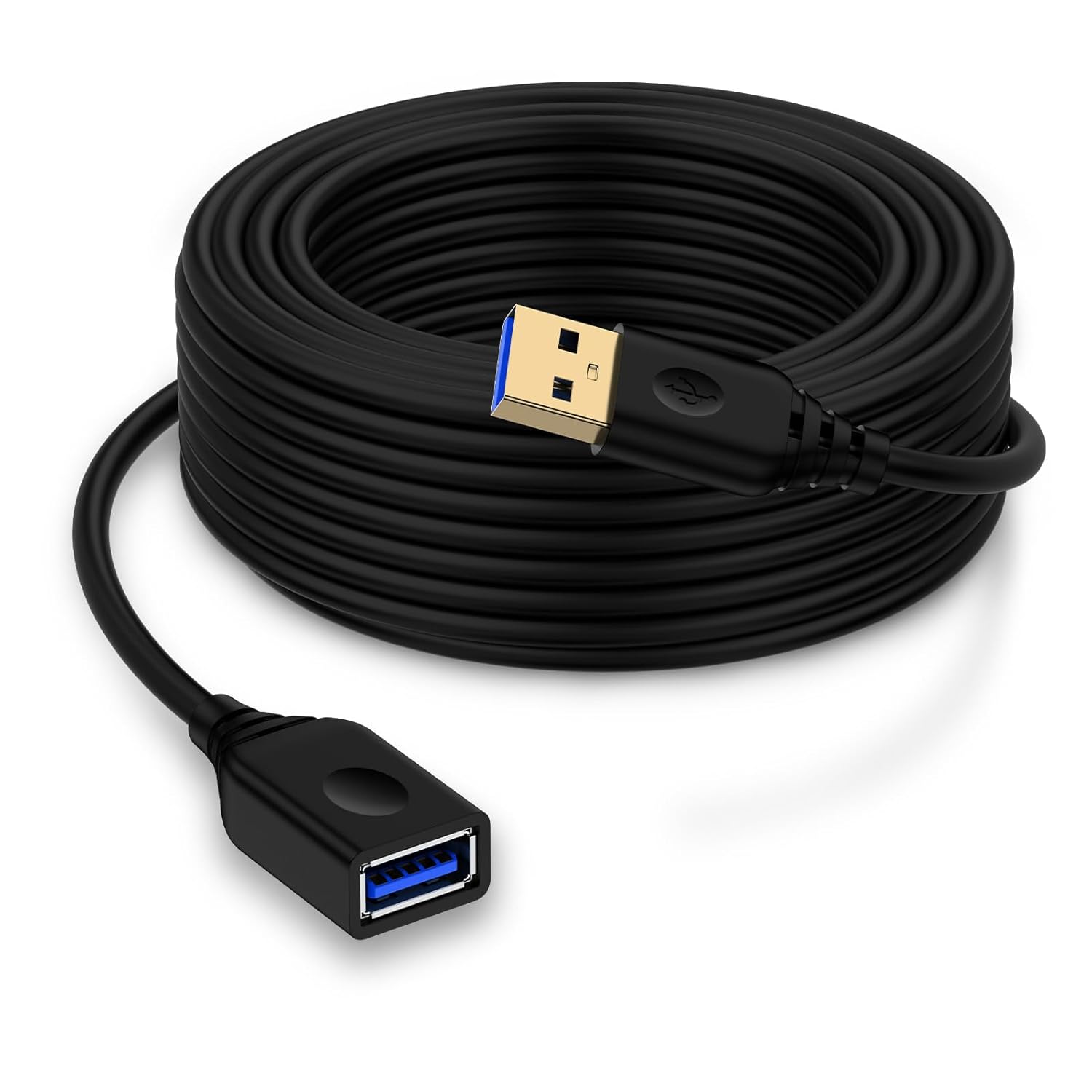 Amazon.com: Niniber 10FT 3.0A USB Cable Extension to USB Extender,USB ...