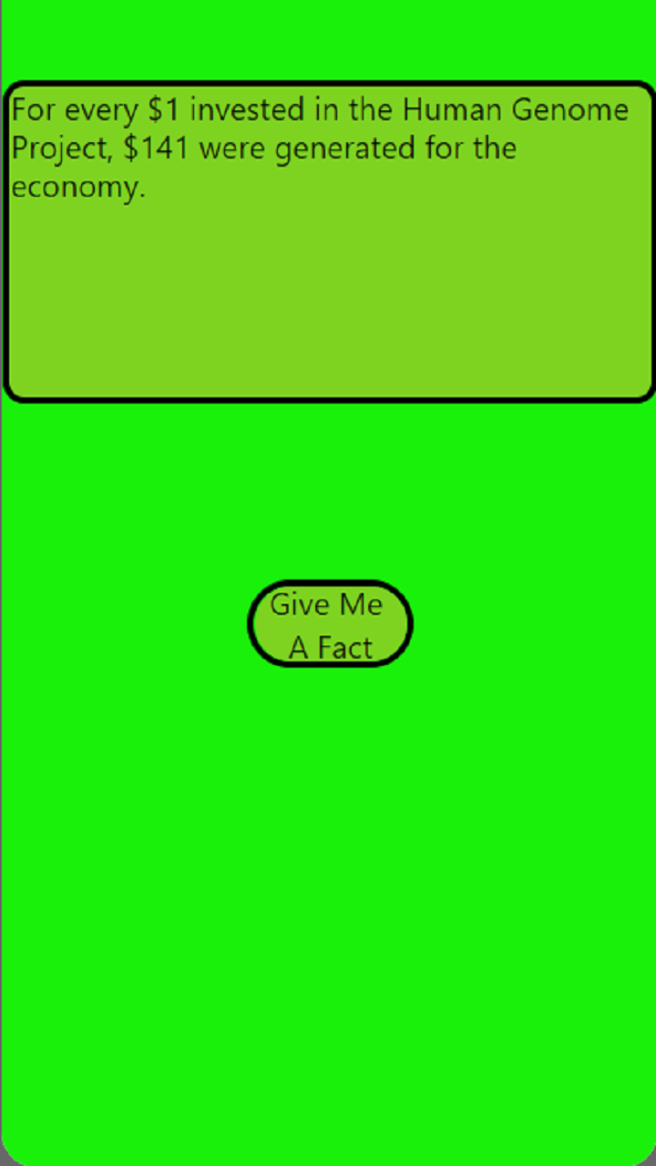 RFFG (Random Fun Fact Generator) - App on Amazon Appstore