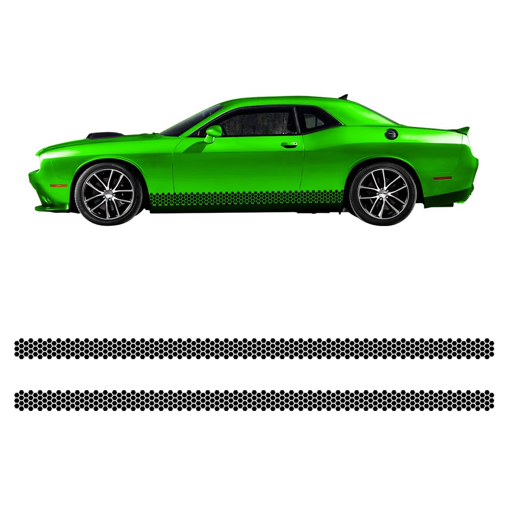 Amazon.com - Vinyl Car Side Skirt Decals Compatible for Dodge ...