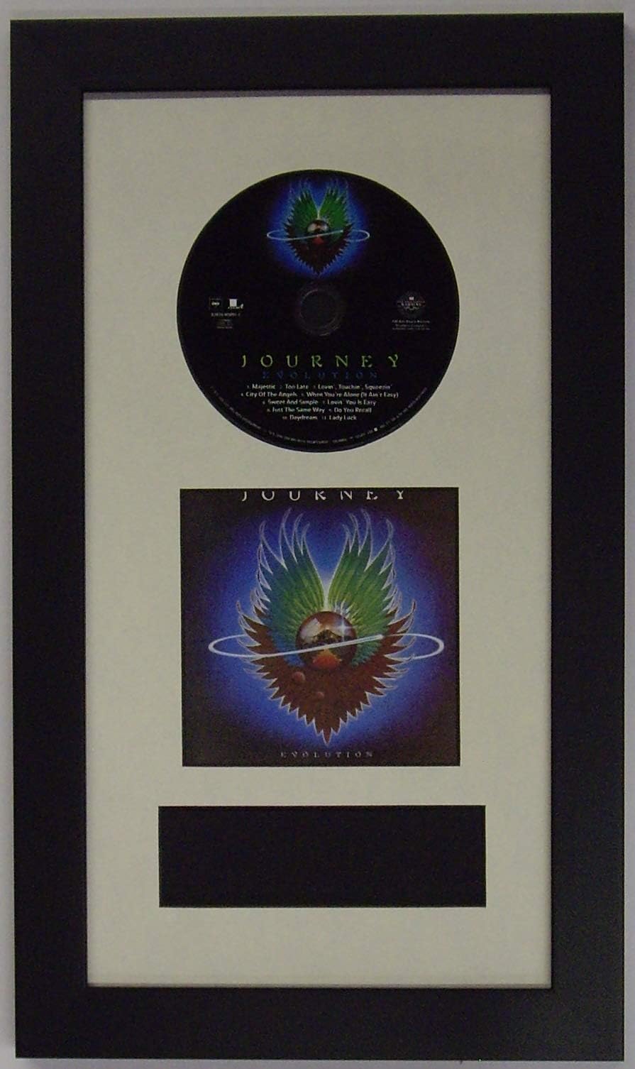 Amazon.com - Cd Frame Featuring Black Matting and Black Moulding